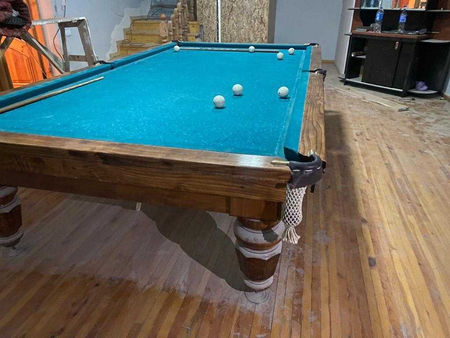Russian Pyramid Billiards table ру́сский билья́рд