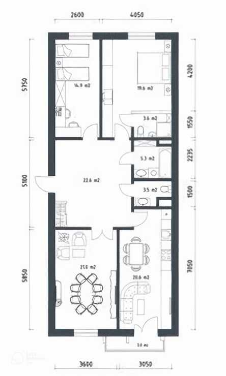 СРОЧНО! 118 КВ.М. Parkent Avenue 4/7/9 коробка, возможна ипотека