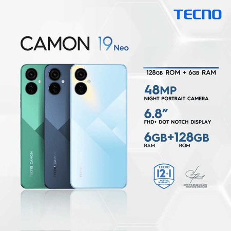 Camon 19 Neo 6+128 Black