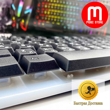 Клавиатура с мышкой Linmony K-20 Keyboard Combo с подсветкой