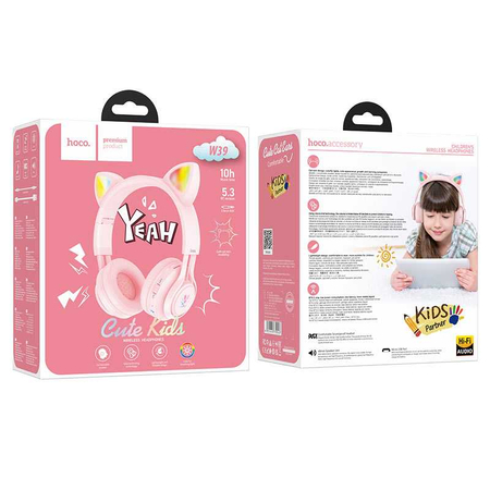 Borofone  BO18 Cat ear | Hoco. W39 Cat ear наушники