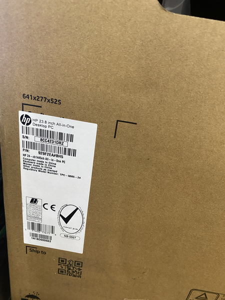 Моноблок Hp 24/i3 -12th /8/512 GB SSD FHD DOS White
