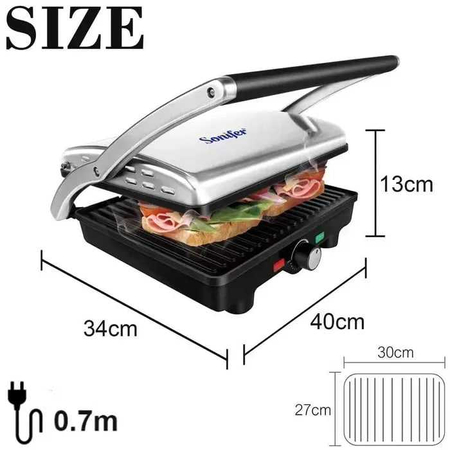 Доставка! Электрический гриль Sonifer SF-6052