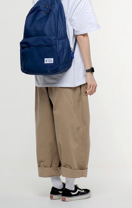 Бежевые брюки oversize