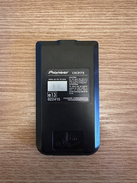 Пульт от магнитолы Pioneer model: CXC3173