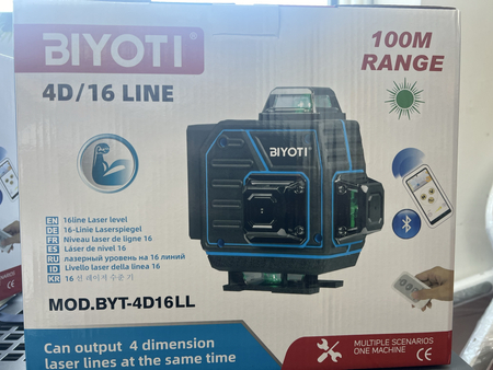 Лазерный уровень biyoti byt-4d/16