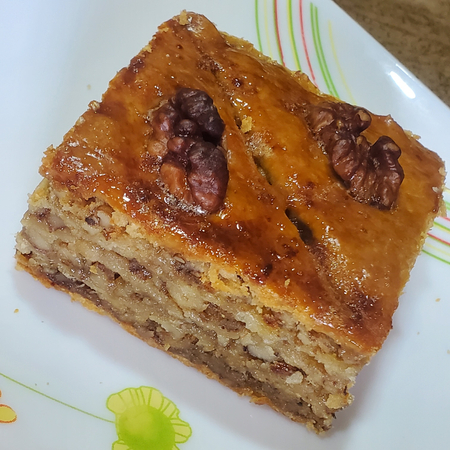 Пахлава бакинская домашняя кухня