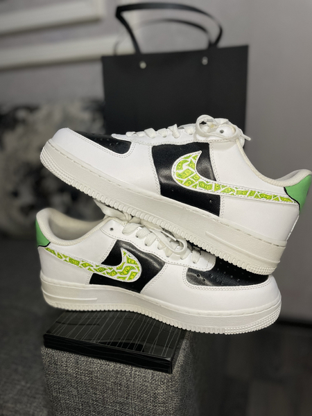 Кастомизированные кроссовки. Air Force 1. Форсы. Кастом кроссы