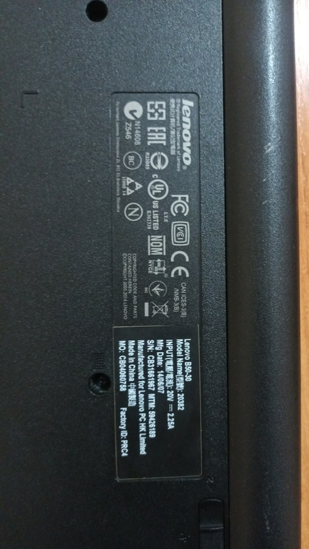 Lenova noutbuk model 50_30