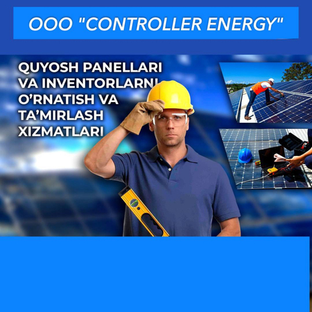 Quyosh panel ustanovka qilib beramiz *podkluch