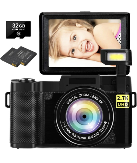 Digital Camera 2.7K Ultra HD