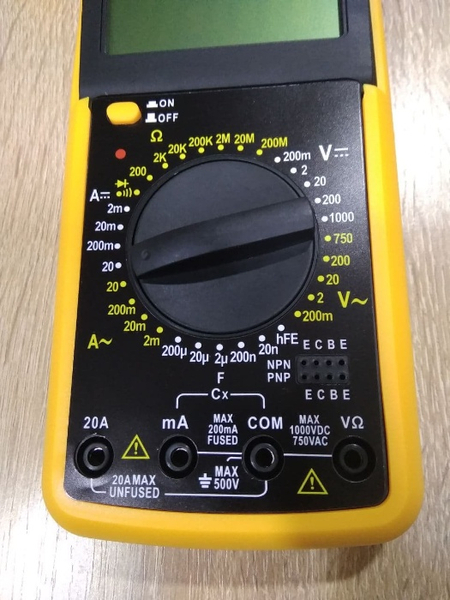 Цифровой мультиметр DT-9205A