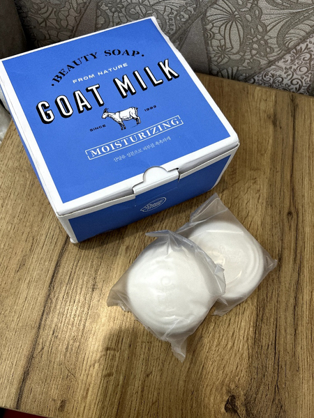 Мыло для прыщей и для очищения кожы Goat milk (Корея Org)
