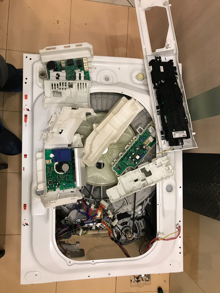 Кирювиш мошина устаси Indesit
