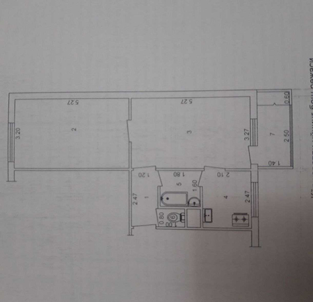 Феруза ЭКО базар 2/4/4 50м² зеркалка