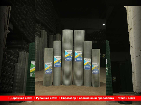 Рулонная сетка оцинк. 1,5х15м, ячейка 50х100/50мм setka rulonniy