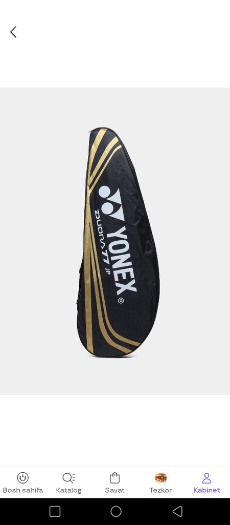 Badminton Raketka va toʻpcha Yonex brend