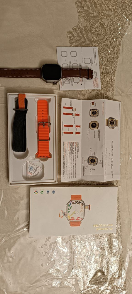 4G watch ultra\\nSifatli kamerali.\\nSim karta óqiydi.\\nKóp funksiyaga ega