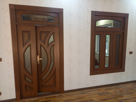 Mdf va yog‘ochdan eshik va derazalar