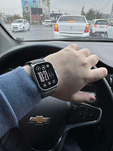 Apple watch ultra 1 orginal ideal 100% yomkost