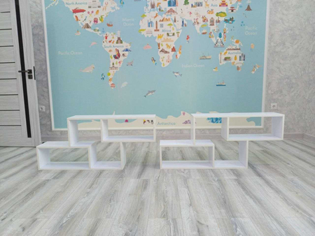 настенные полки + доставка + установка