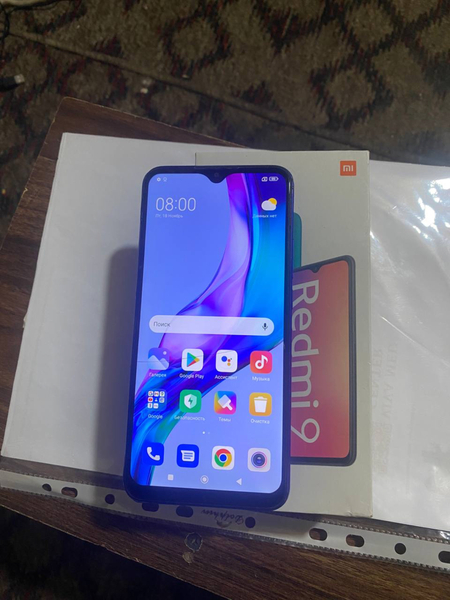 Redmi 9 32 gb karobka dakment