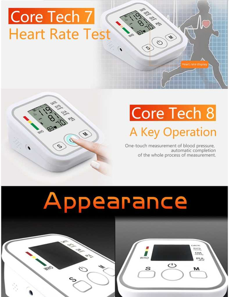 Tonometer, for blood pressure