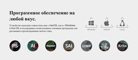 Продаю новый графический планшет с экраном Huion Kamvas Pro 16
