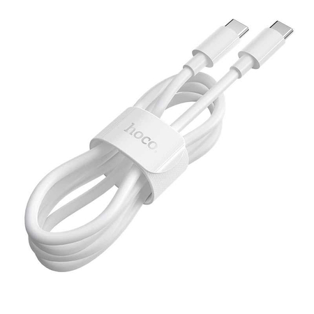 Кабель Hoco X51 High-Power 100W Type-C - Type-C 2m (белый)
