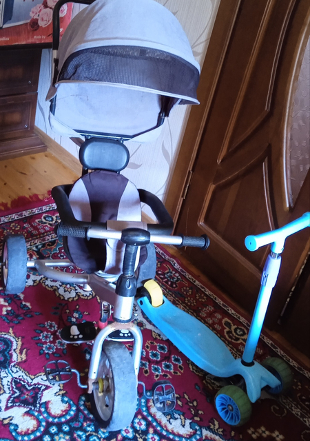 Detski velosiped va samakat