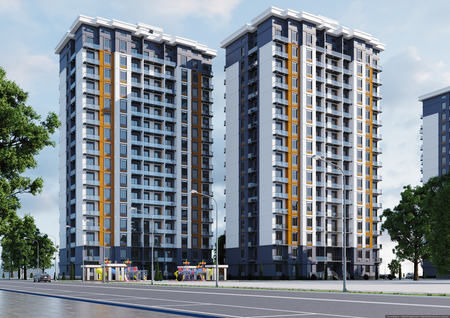 Новостройка в Нурафшане