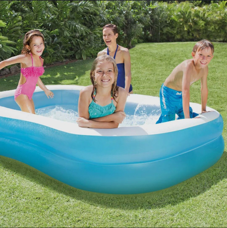 INTEX детский надувной бассейн 203×152 basseyn bolalar baseyni