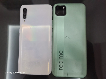 Samsung a30s realme 11c