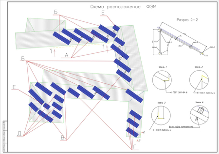 Проектирование солнечной электростанции.