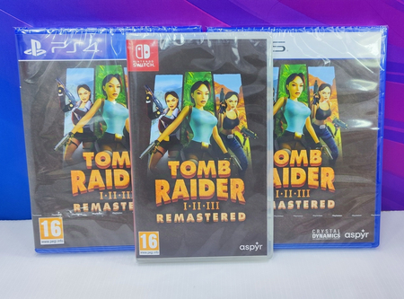 Tomb Raider I-II-III HD для NSW/PS4/PS5