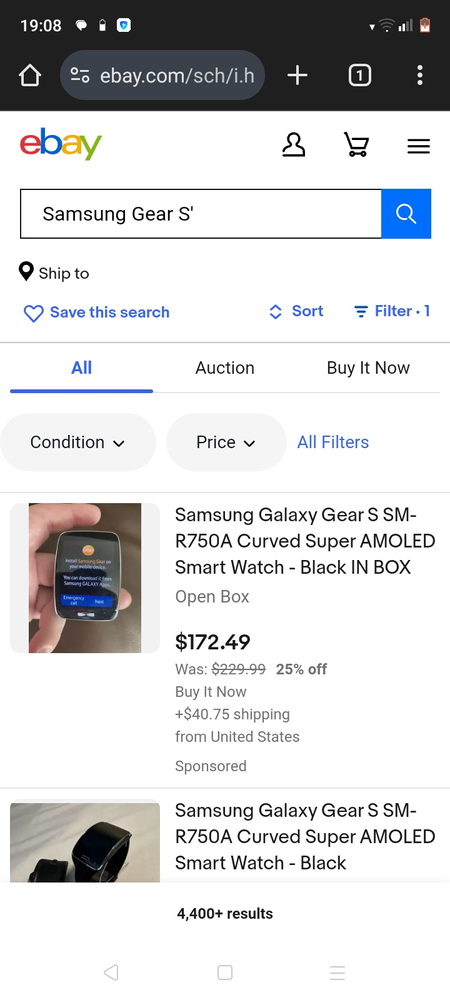smart watch+fon Samsung gear s original sim karta super amoled
