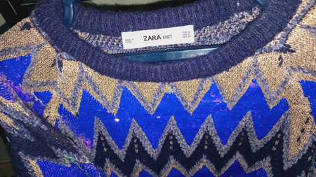 JENFER HAR hil rang boladi oversize fasonda zara knit firma