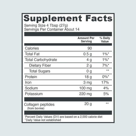 Порошок Vital Proteins с коллагеновыми пептидами, способствует здоровь