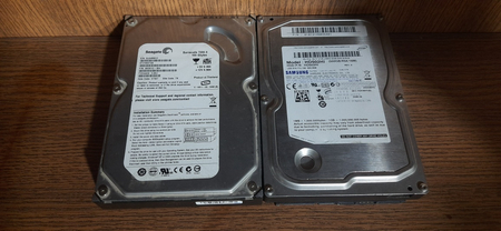 Нерабочие HDD SATA (для ноутбука) и PATA (компьютерный)