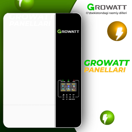 Quyosh panel | Solar panel | Invertor | Growatt | Солнечная панель