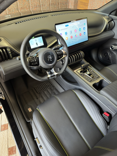 BYD Yuan plus Flagship honor black