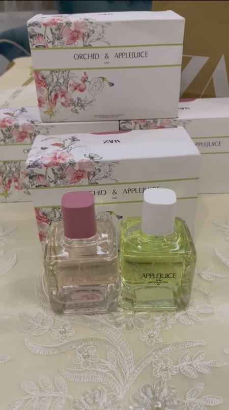 Zara parfume orxid & apple juice на распив 10мл 6$