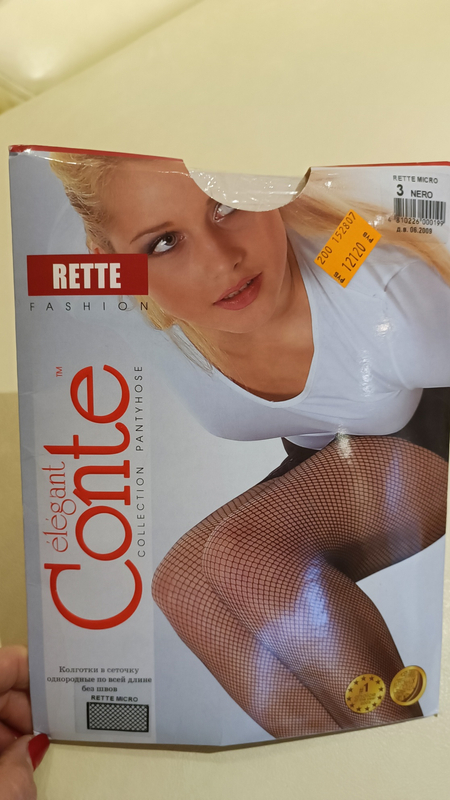 Женские колготки в сеточку