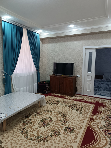 Продается 3 х комнатная квартира. 87.7 КВ.м Нурхон. Новостройка