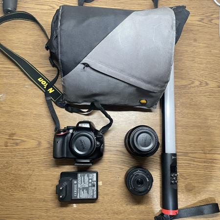 Fotoapparat sotiladi. Nikon d5100