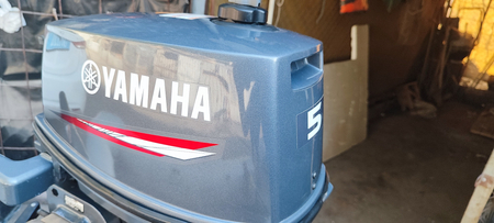 Продам лодку с матором Yamaha 5
