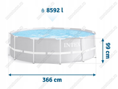 Basseyn intex 3.66x99- sm