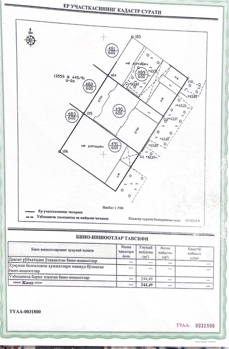 Yunusobod Zenit 3.5Sotix Lakatsiyasi Zor