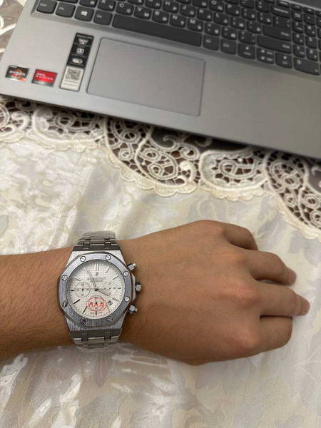 Audemars Piguet Royal Oak Chronograph Steel & White Dial