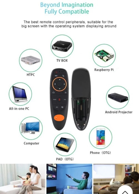 Air Remote Mouse G10 / Аэро мышь с микрофоном